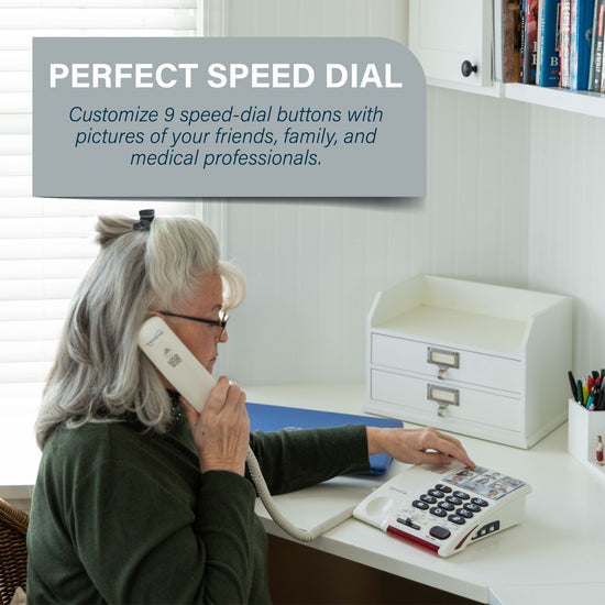Telephones for Seniors With Dementia - Photo Memory Phone for Elderly ...