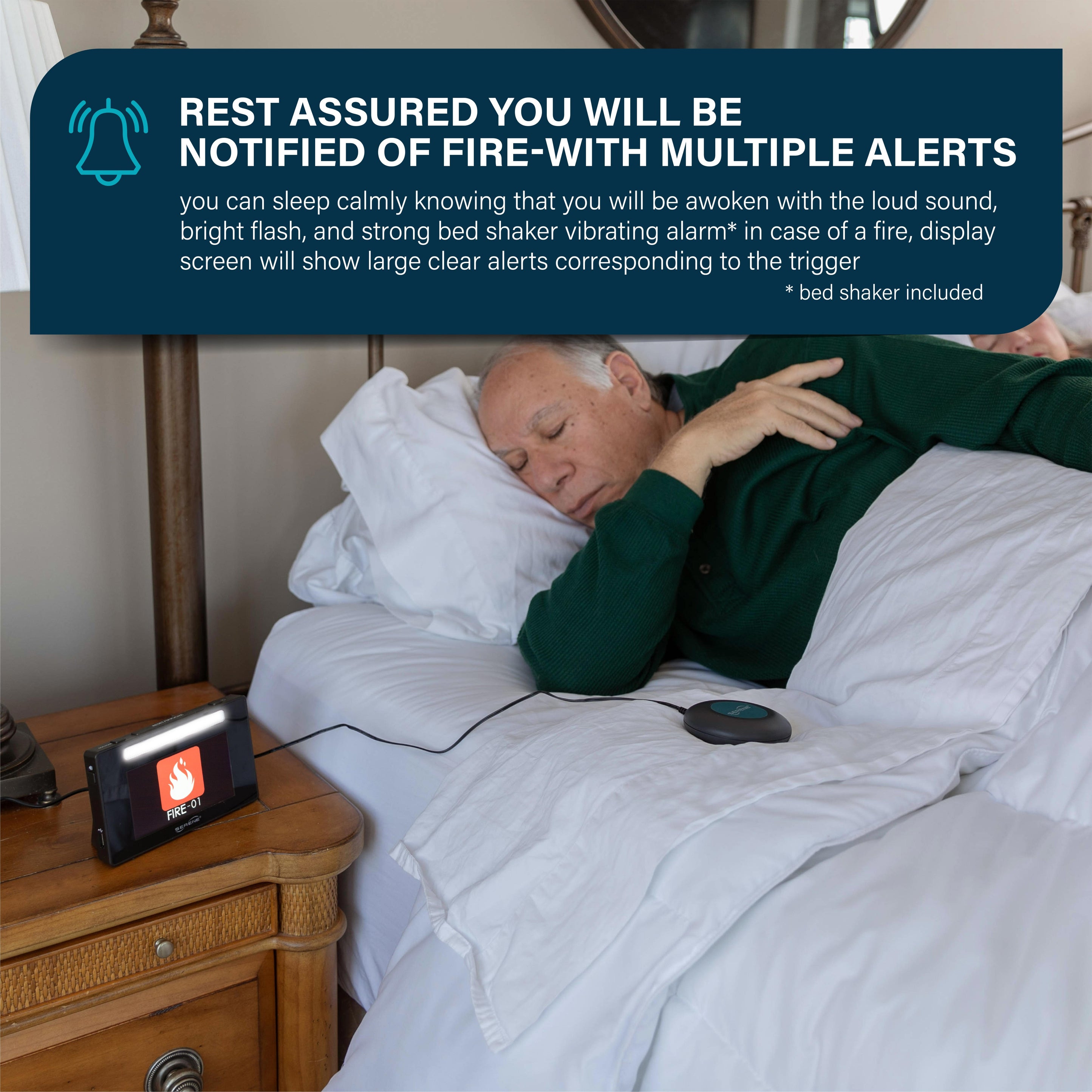 Home Alert System for Hard of Hearing Elderly People - Model CA-360Q ...