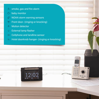 Home Alert System for Hard of Hearing Elderly People - Model CA-360Q ...